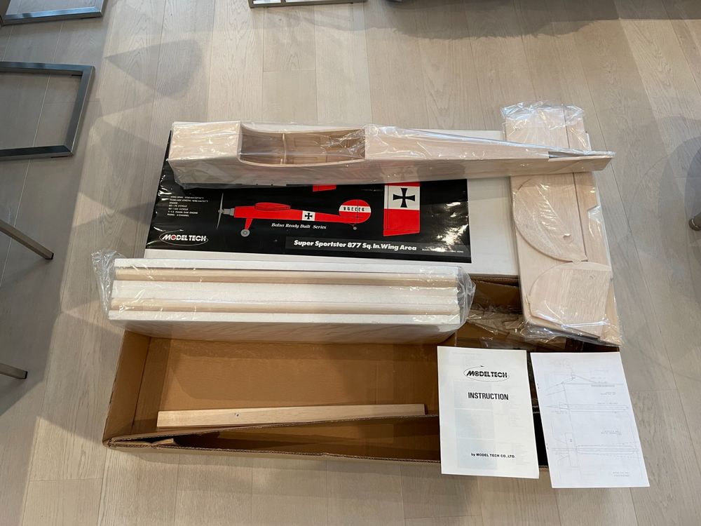 JOSS STICK ARC MODELLFLUGZEUG BAUSATZ VON MODEL TECH 170cm (Neu und ...