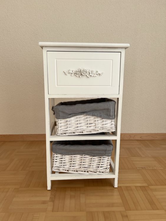 Beistelltisch mit Schublade und Körbe (Gebraucht) in Biberstein für CHF ...