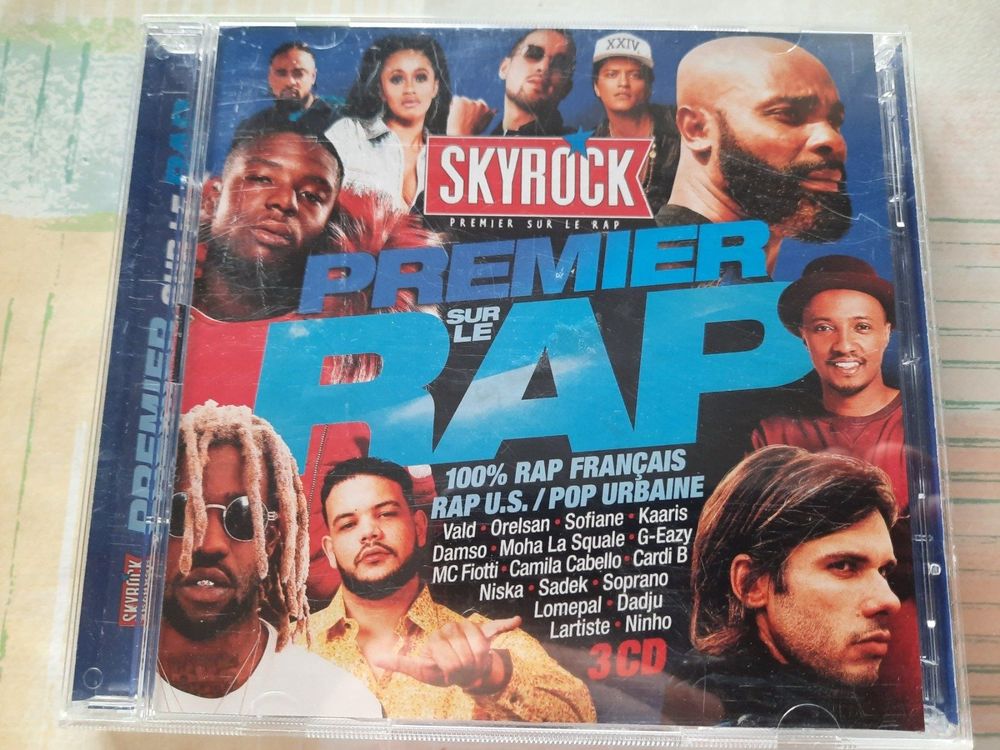 3Cds Premier Rap ( Rap Français, Rap US, Pop urbaine ) (D'occasion) à ...