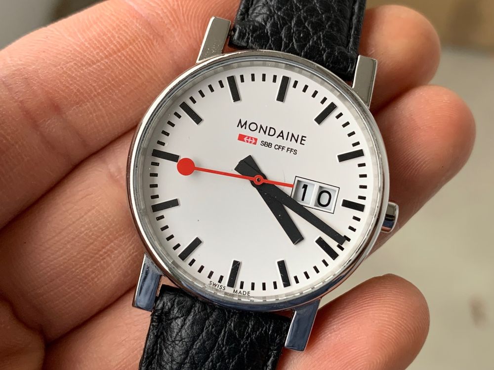 MONDAINE SBB CFF montre homme / Herrenuhr läuft TOP (Gebraucht) in Biel ...