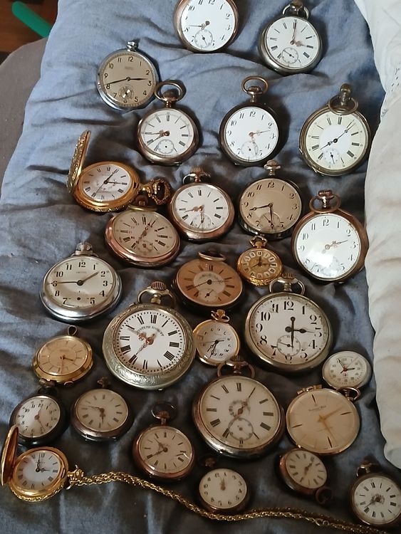 riesiges Taschenuhren Lot, 31stk. | Kaufen auf Ricardo