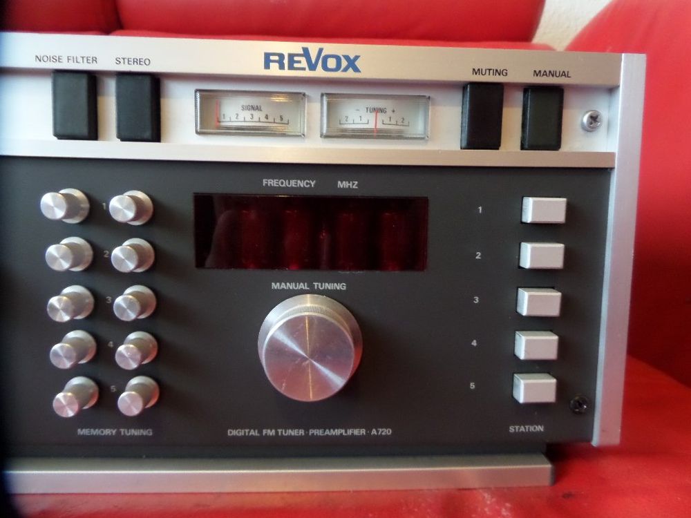 Revox A720 Vor-Verstärker/Tuner Receiver Guter Zustand (Gebraucht) in ...