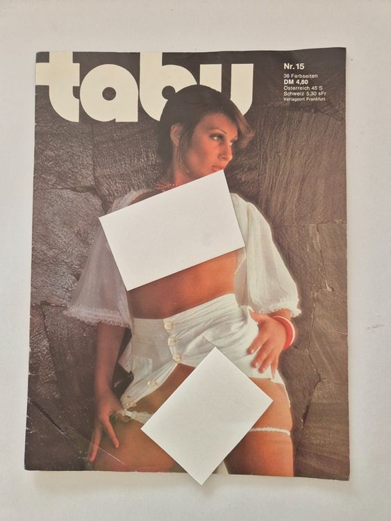 Tabu Magazin Nr. 15 - Seltenes Sammlerstück aus den 70ern (Gebraucht ...