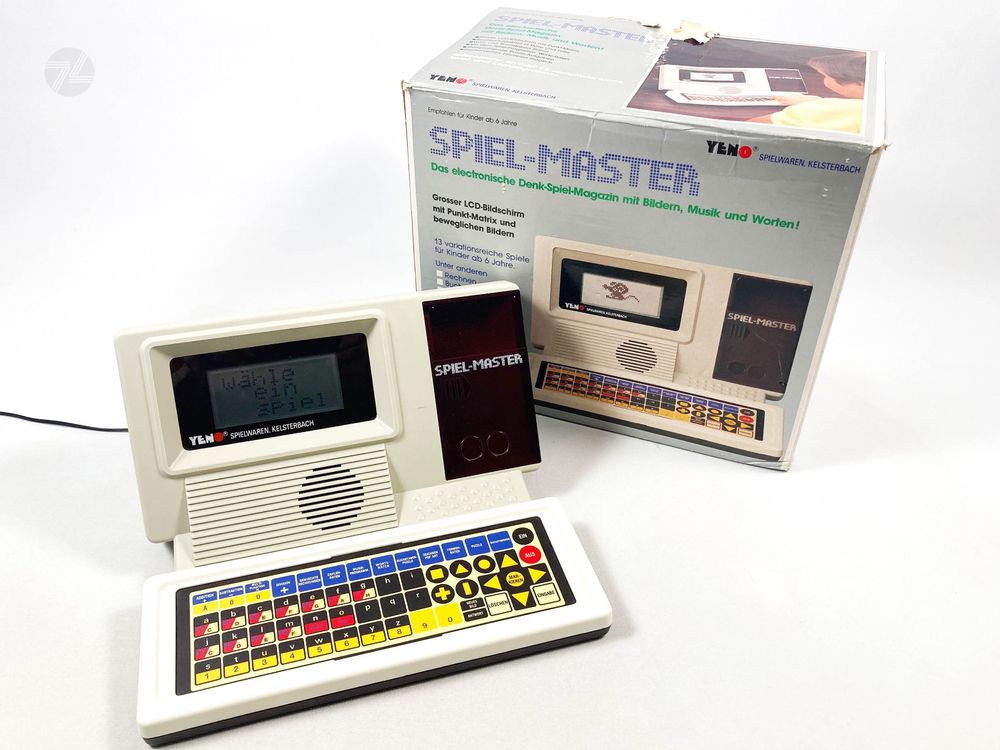 Yeno Spiel-Master Lerncomputer Vintage 80s Games Konsole OVP | Kaufen ...