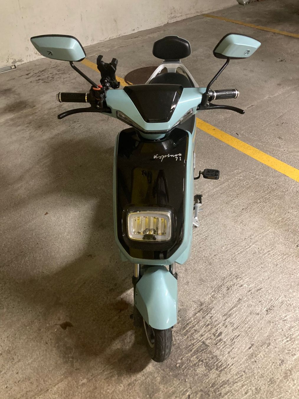 Vespino 7iS E-Roller (25/50km/h, Jg.2020, ca.6000km, türkis) (Gebraucht ...