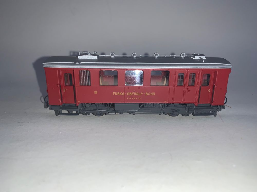Bemo Metal Coll.: FO Benzintriebwagen CFm 2/2 22 (Neu (gemäss ...