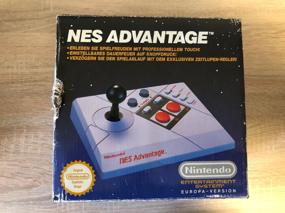 NES Advantage Controller defekt & zerlegt mit Schachtel (Defekt) in ...