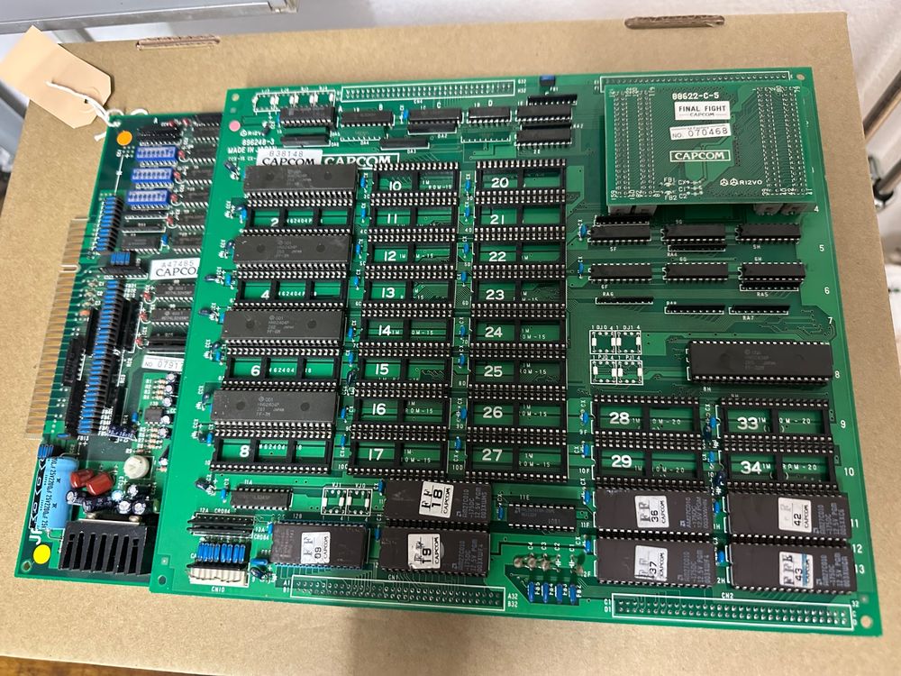 Final Fight Capcom Arcade PCB (Gebraucht) in Tafers für CHF 180 – mit ...