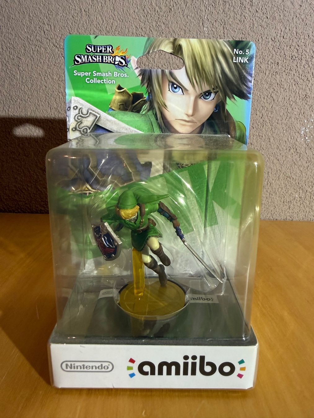 Original verpackt: Link Amiibo - Super Smash Bros. Nr. 5 (Gebraucht) in ...