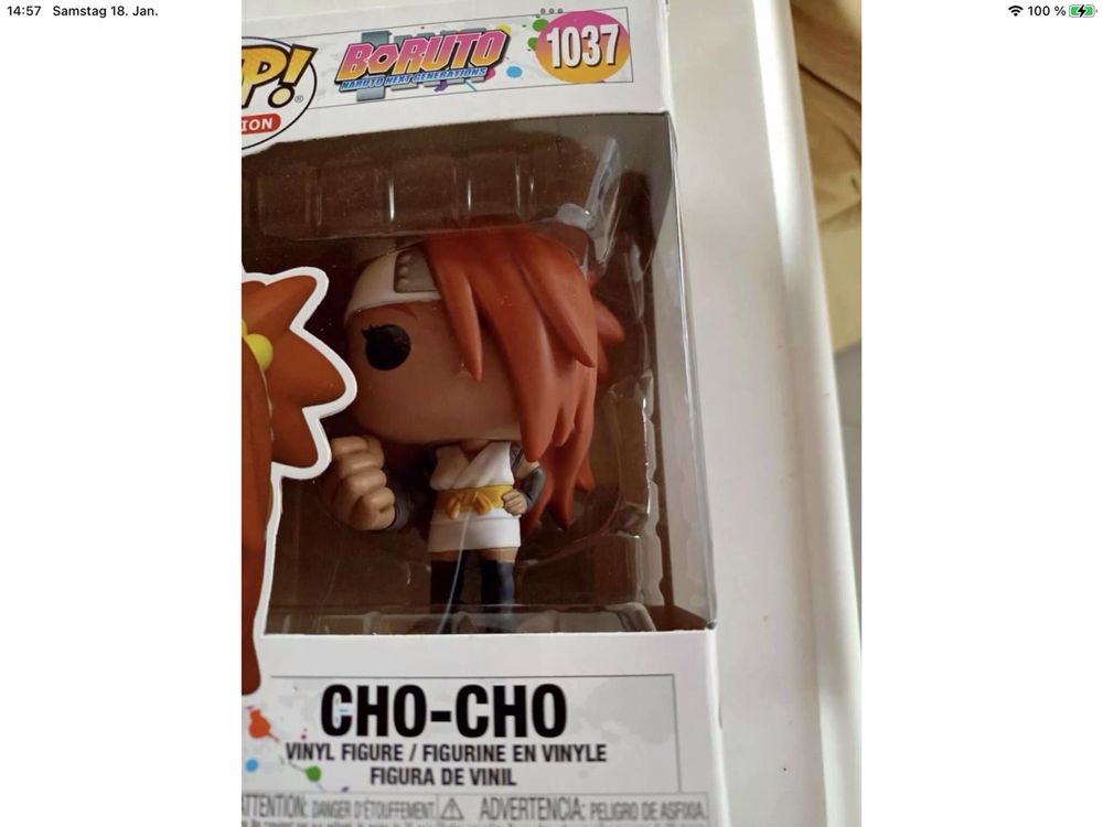 Funko Pop! Figur Cho-Cho Boruto Nr. 1037 (Neu und originalverpackt) in ...