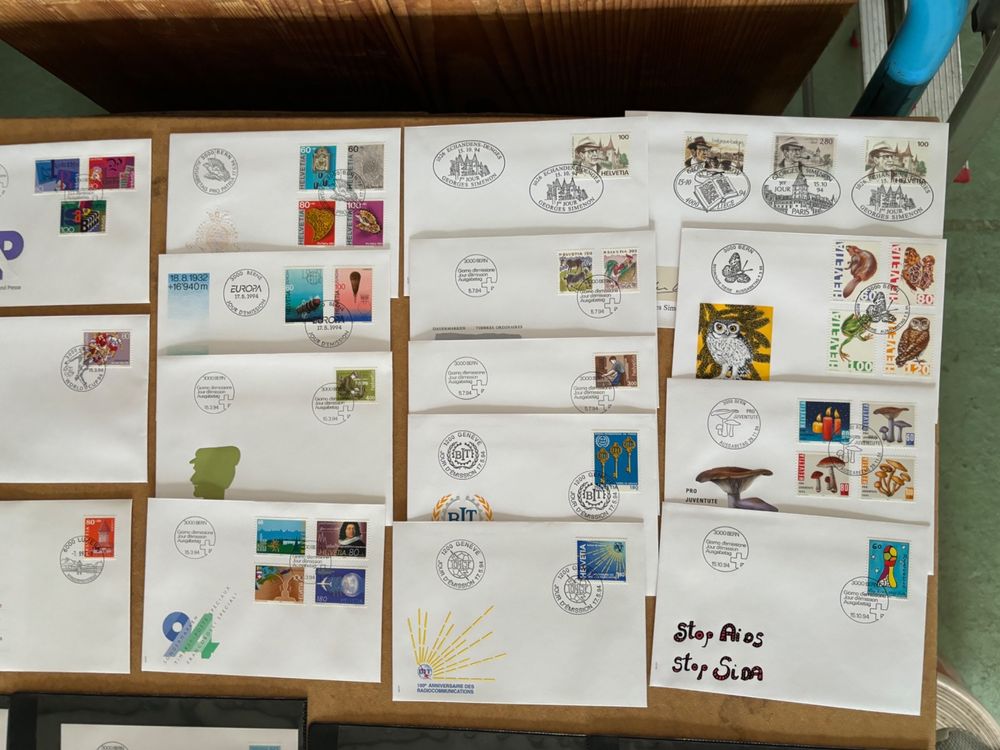 Album mit 58 FDC Schweiz aus den 90er Jahren (Gebraucht) in Murgenthal für CHF 5 – mit Lieferung ...