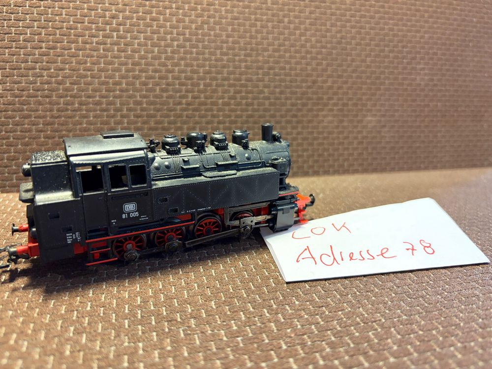 Märklin Dampflok 81 005 der DB Digital (Gebraucht) in Oeschgen für CHF ...
