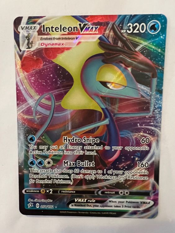 Inteleon VMax (Gebraucht) in torgon für CHF 3 – mit Lieferung auf ...