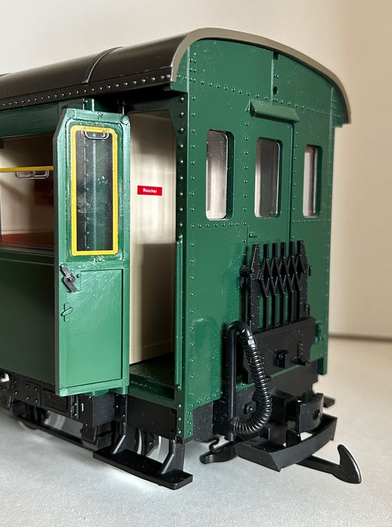 LGB 3062 Eilzugwagen ÖBB oder RhB mit Inneneinrichtung (Gebraucht) in ...