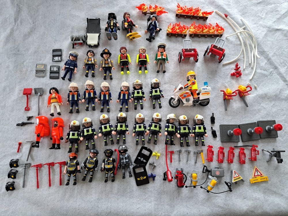 Zubehor Playmobil Feuerwehr