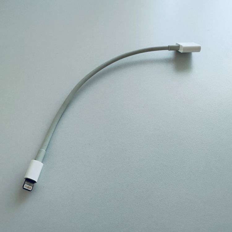 Original Apple Lightning auf 30-poliges Adapter Kabel A1450 (Gebraucht ...
