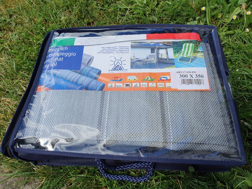 Arisol Vorzeltteppich - 300 x 350 cm - NEU (Neu und originalverpackt ...