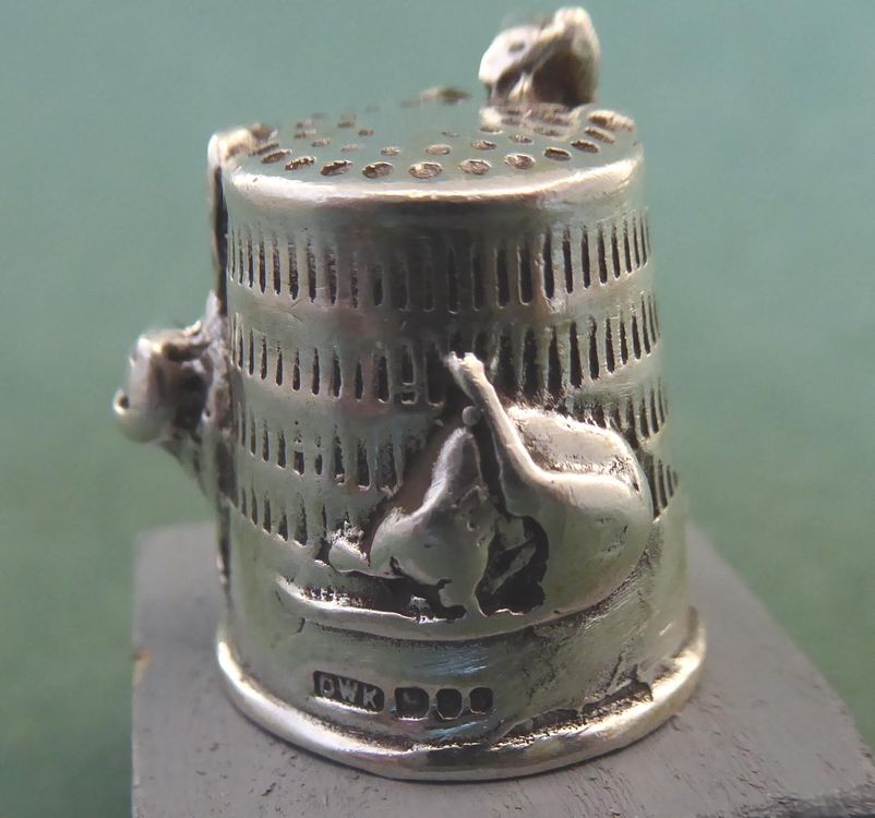 Finger Hut 925 Silber mit Katze England London 1995 | Kaufen auf Ricardo