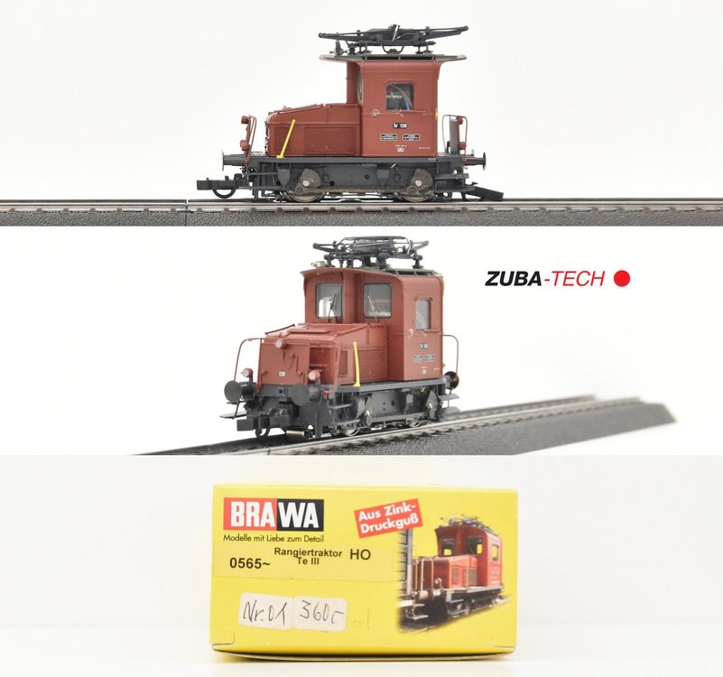 Brawa 0565 E-Lok Te 2/2 III der SBB Digital mit OVP (Gebraucht) in St ...