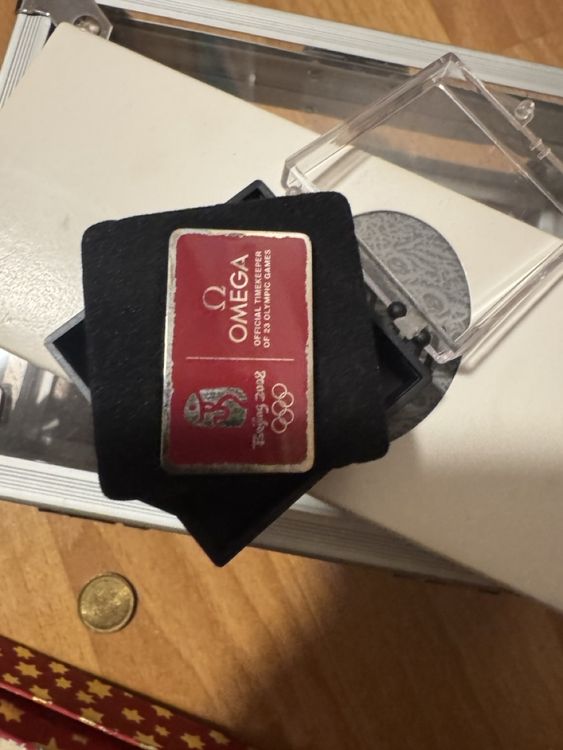 Rare Pin's Omega Jeux Olympiques Beijing 2008 - Collector (D'occasion ...