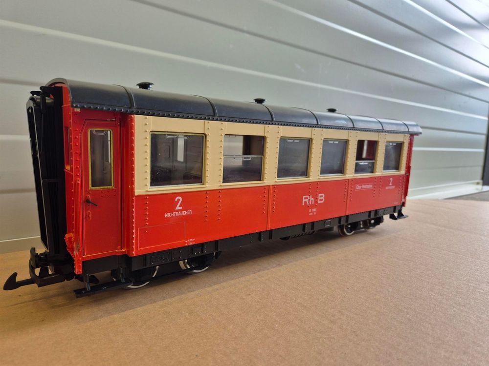 LGB Wagon / Personenwagen RhB / Rhätische Bahn (Gebraucht) in Rüthi ...