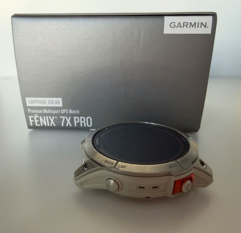 Garmin Fenix 7X Pro, Sapphire Solar, gebraucht (Gebraucht) in Basel für ...