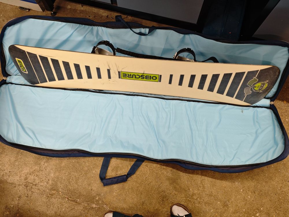 Snowboard mit Schuh und Tasche (Gebraucht) in Bischofszell für CHF 21 ...