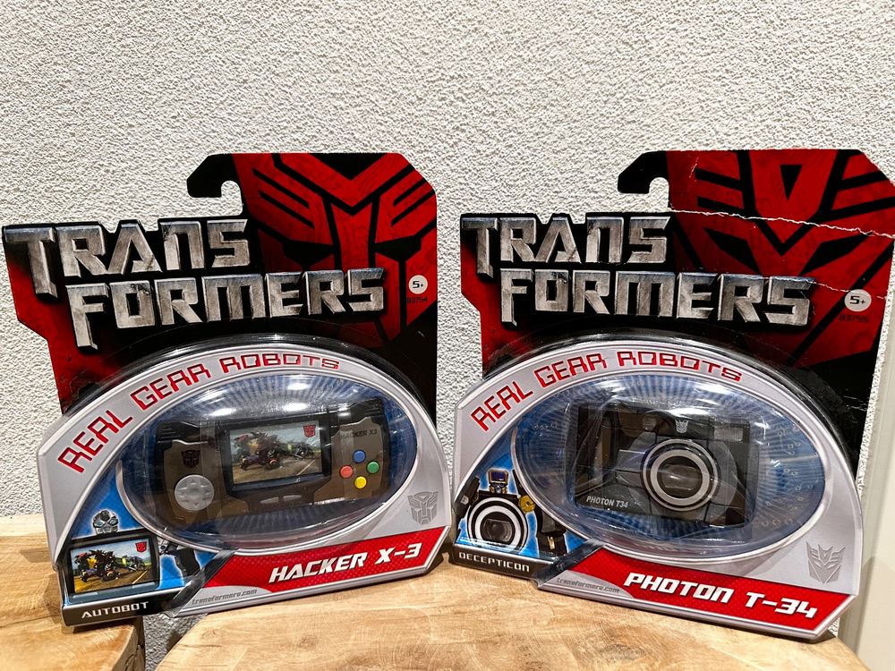 TRANSFORMERS SET NEU REAL GEAR ROBOTS HASBRO VINTAGE 2007 | Kaufen auf ...
