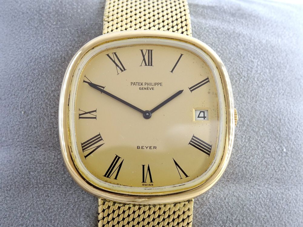 PATEK PHILIPPE ELLIPSE JUMBO 18K REF.3604J AUTOMATIK 28-255C (Gebraucht ...