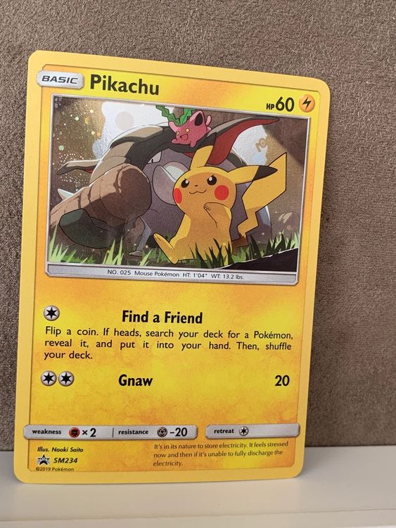 Pikachu Holo Promo ENG Pokemon SM234 | Kaufen auf Ricardo