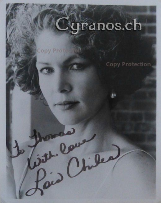 Lois Chiles (1947) Schauspieler - Autogramm JAMES BOND (Gebraucht) in ...