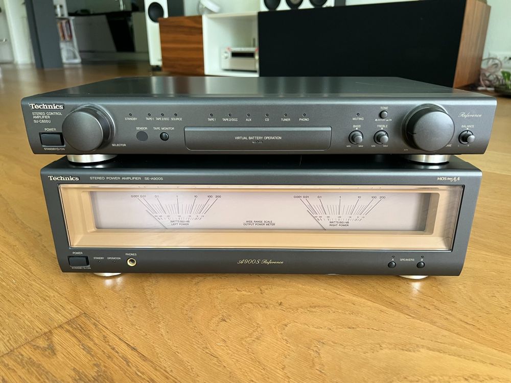 Technics SE-A 900S/Technics SU--C800U Amplifier Vintage (Defekt) in für CHF 175 – nur Abholung ...