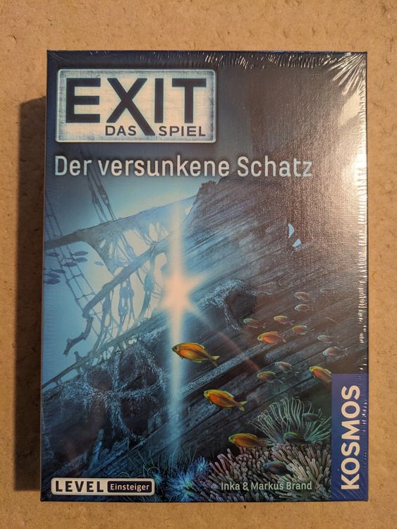 EXIT Spiel Game "Der versunkene Schatz" - Wie neu, verpackt (Neu und originalverpackt) in ...
