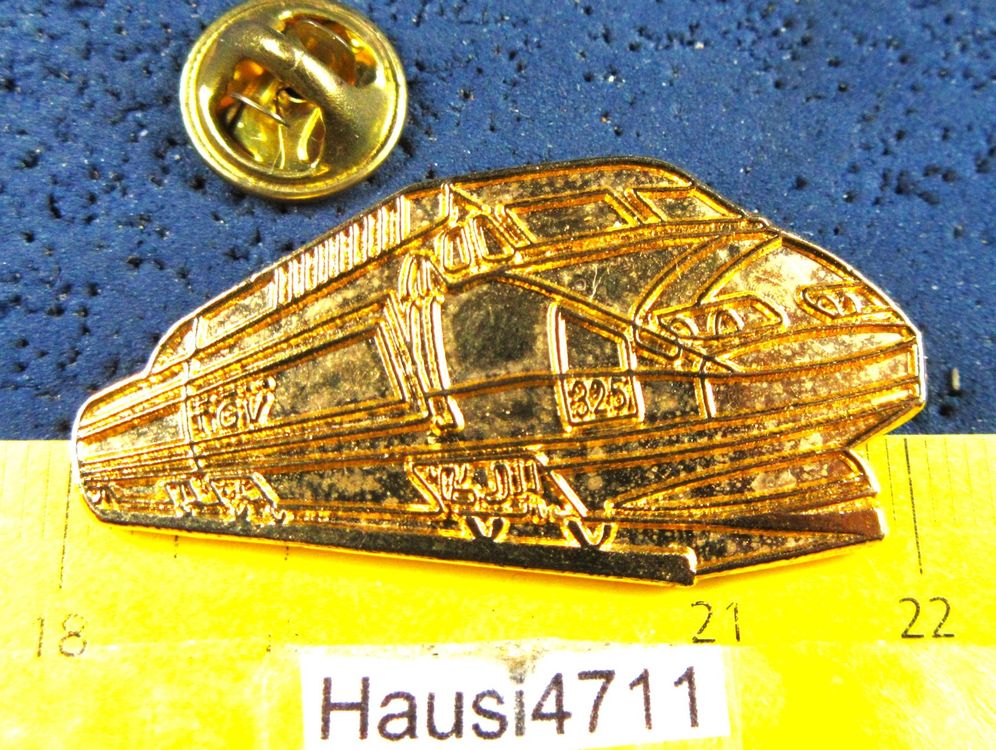 TGV PIN GEPRÄGT GOLDIG MUSTER-PIN 40mm TOP-QUALITÄT (Gebraucht) in Ettingen für CHF 9.95 – mit ...