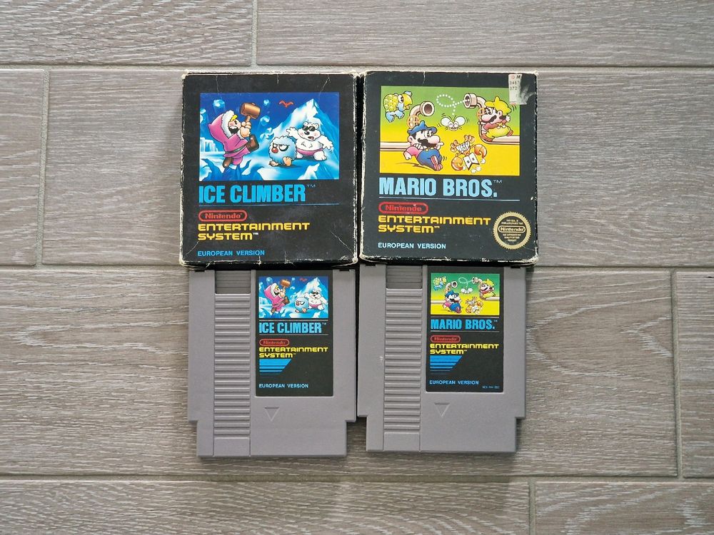 Nintendo Nes Ice Climber + Mario Bros | Kaufen auf Ricardo
