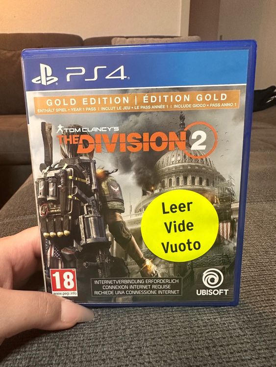 PS4 THE DIVISION2 GOLD EDITION | Kaufen auf Ricardo