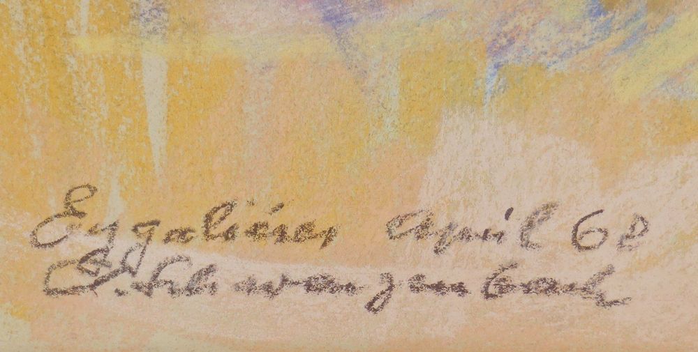 Gemälde "Eygalieres" von Armin Schwarzenbach (1914-2000) (Gebraucht) in Ostermundigen für CHF ...