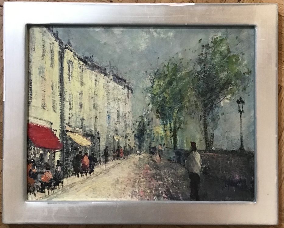 Coffe Kasse Gemälde Unleserlich Signiert (Gebraucht) in Root für CHF 45 – mit Lieferung auf ...