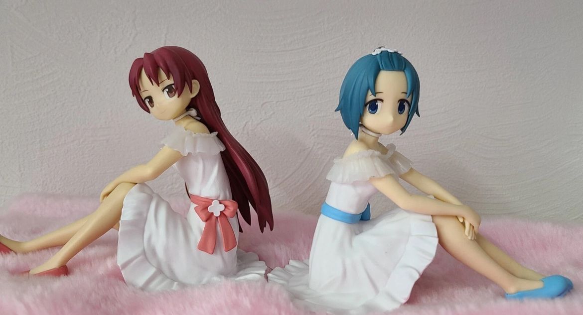 Puella Magi Madoka Magica Serenus Couture Figuren komplett (Neu (gemäss ...