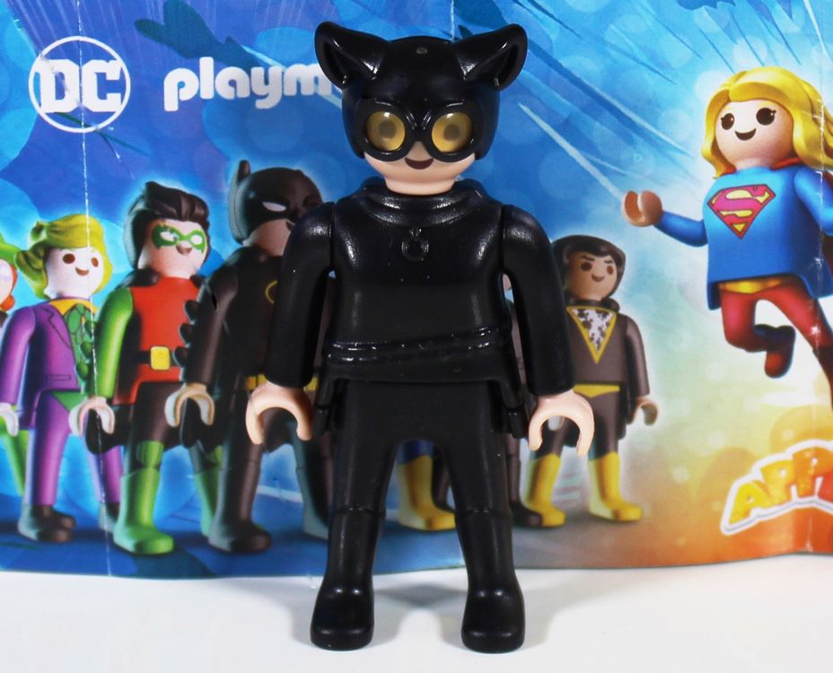 ÜEI PLAYMOBIL DC SUPERHELDEN CATWOMAN Minifigur (Neu (gemäss ...