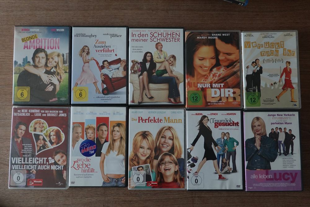 10 Filme Komödien (Gebraucht) in Hausen AG für CHF 2 – mit Lieferung auf Ricardo kaufen