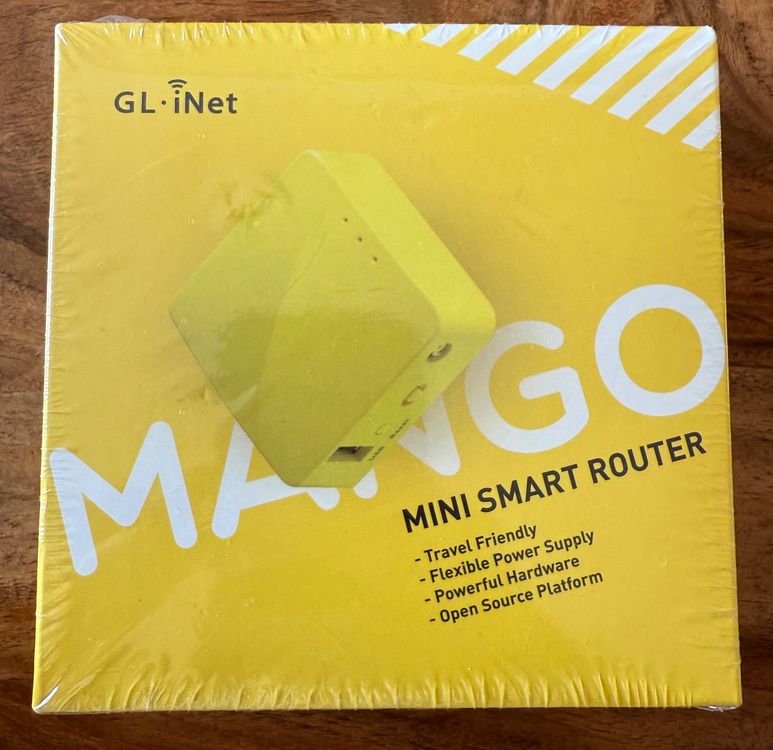 GL.iNet Mango Mini Smart Router, GLMT300N-V2, original (Neu und ...