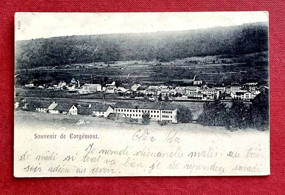 Souvenir de Corgemont - Dorfansicht - Bahnhof - Gare (Gebraucht) in Rothrist für CHF 12.5 – mit ...