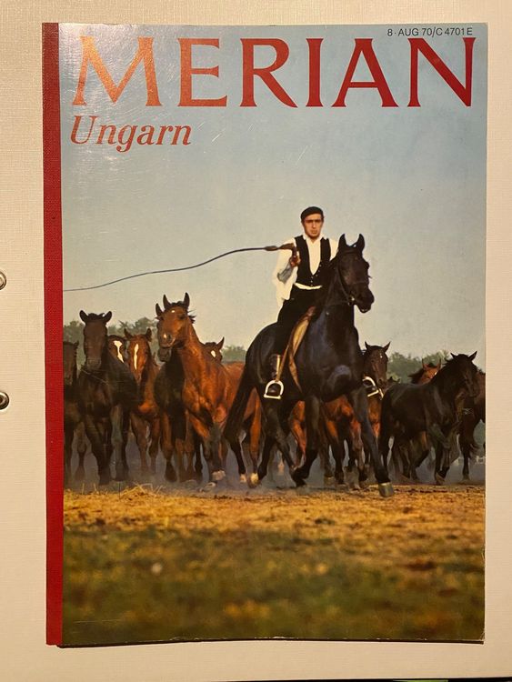 Merian Ungarn August 1970 | Kaufen auf Ricardo