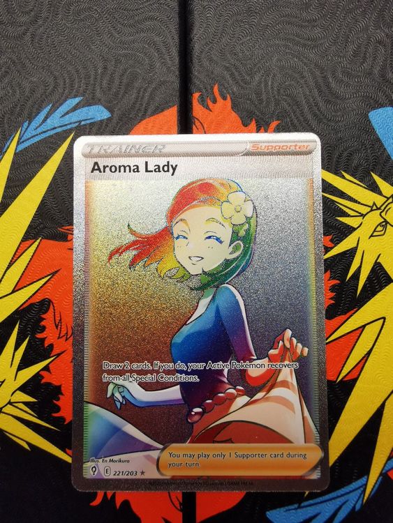 Pokemon Aroma Lady Full Art Rainbow | Kaufen auf Ricardo