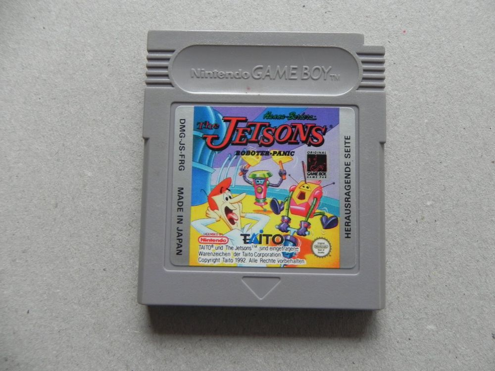Nintendo Gameboy Game Boy Spiel Jetsons (Gebraucht) in Siebnen für CHF ...
