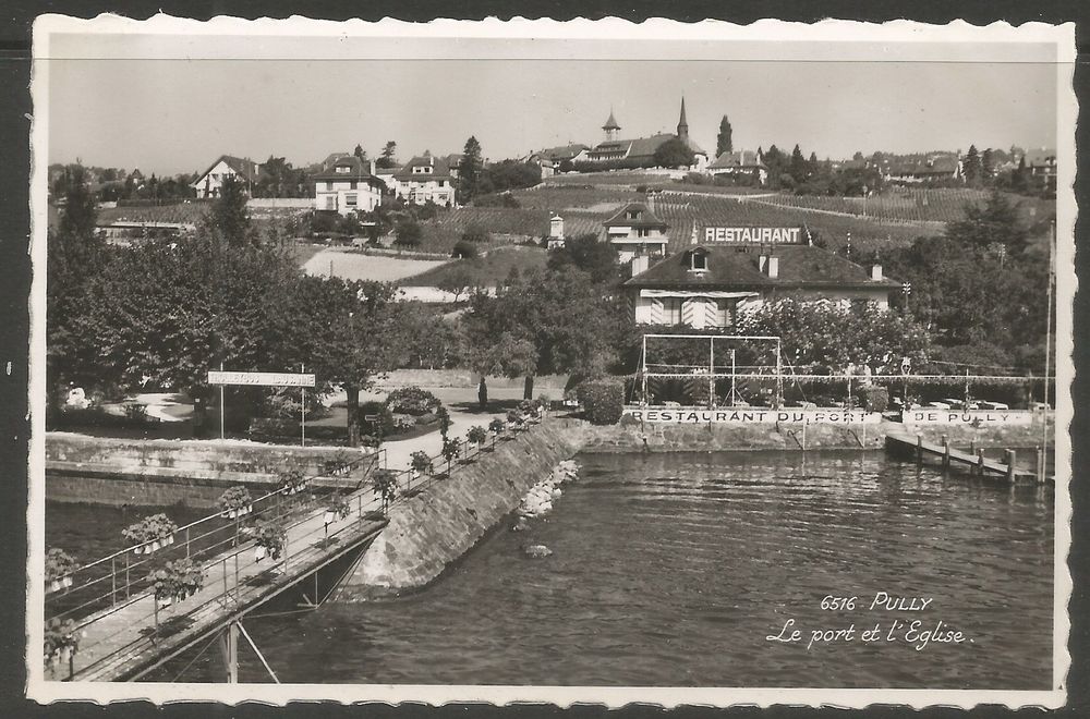Carte P ( Pully / Le Port et l'Eglise ) (D'occasion) à pour CHF 1.4 ...