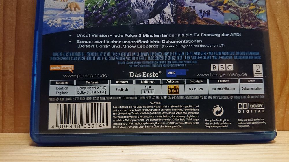 PLANET ERDE Die Komplette Serie auf Blu-Ray | Kaufen auf Ricardo