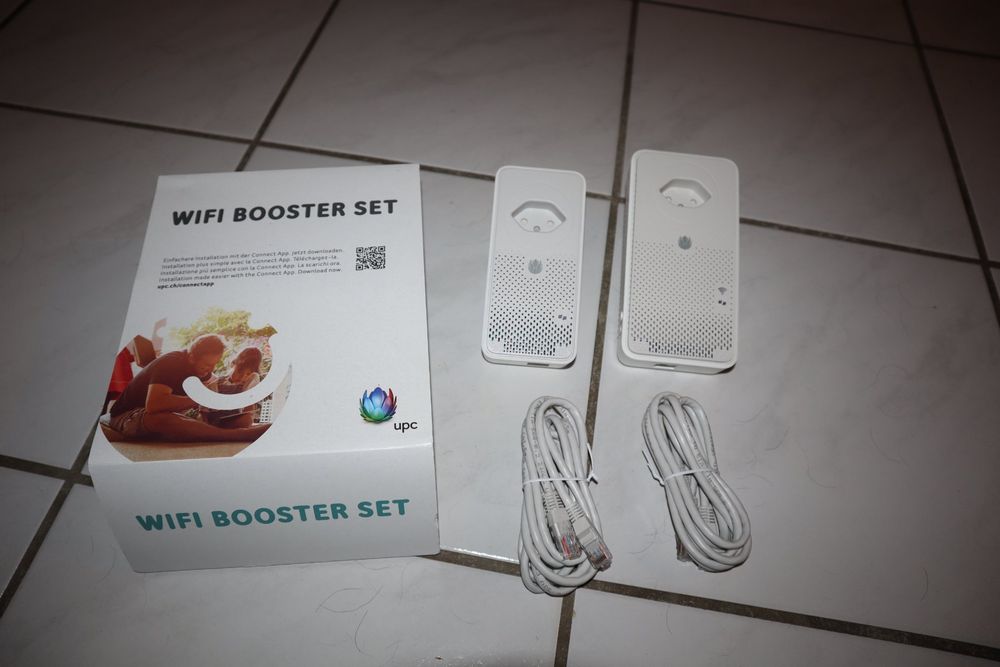 UPC Wifi Booster Set Powerline WLAN (Neu (gemäss Beschreibung)) in ...