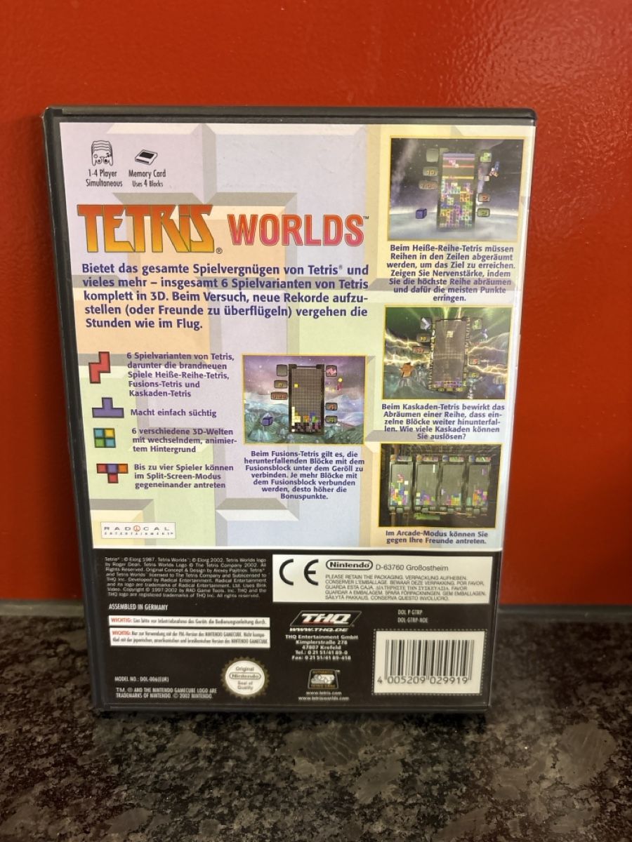 Tetris Worlds - Nintendo Gamecube - Top Zustand!🎮🕹️Retro (Gebraucht) in ...